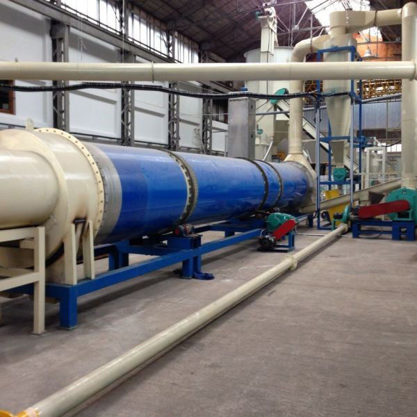 95% Drying Efficiency Three Layers Rotary Drum Wood Chip Dryer