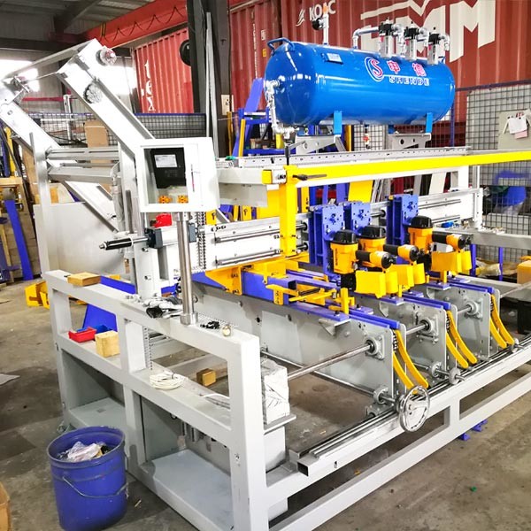 Automatic Euro Wooden Pallet Building Machine Equipment