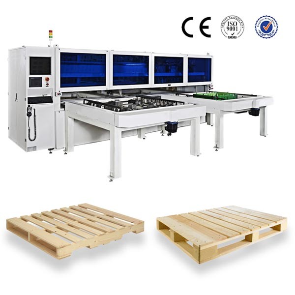 CNC Pallet Nailing Machine For European Block Pallets