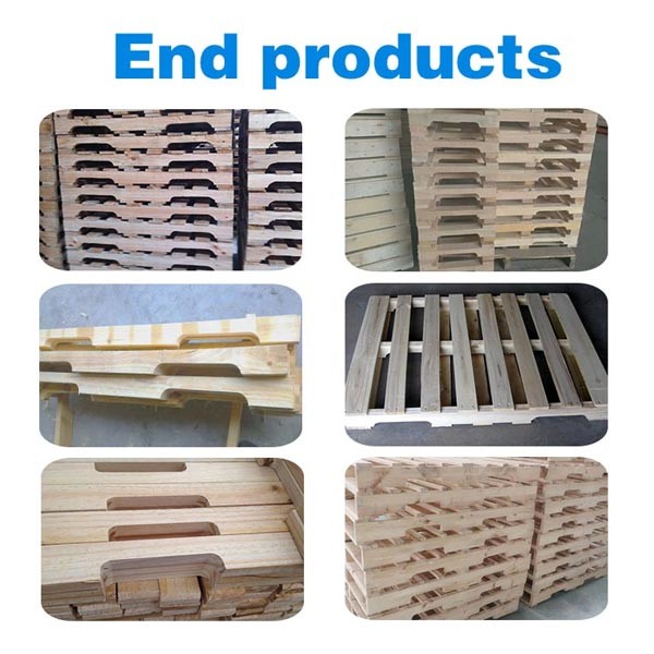 American Stringer Pallet Slot Making Machine Pallet Notcher