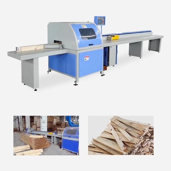 Automated Wood Timber Lumber Logs Cutting Saw Machine