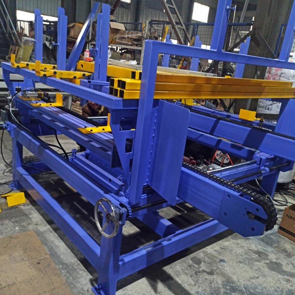 Auto Stacking Euro Block Pallet Nailer Machine
