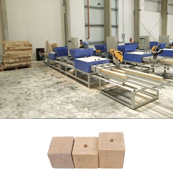 Wood Shavings Sawdust Pallet Block Making Machine For Sale